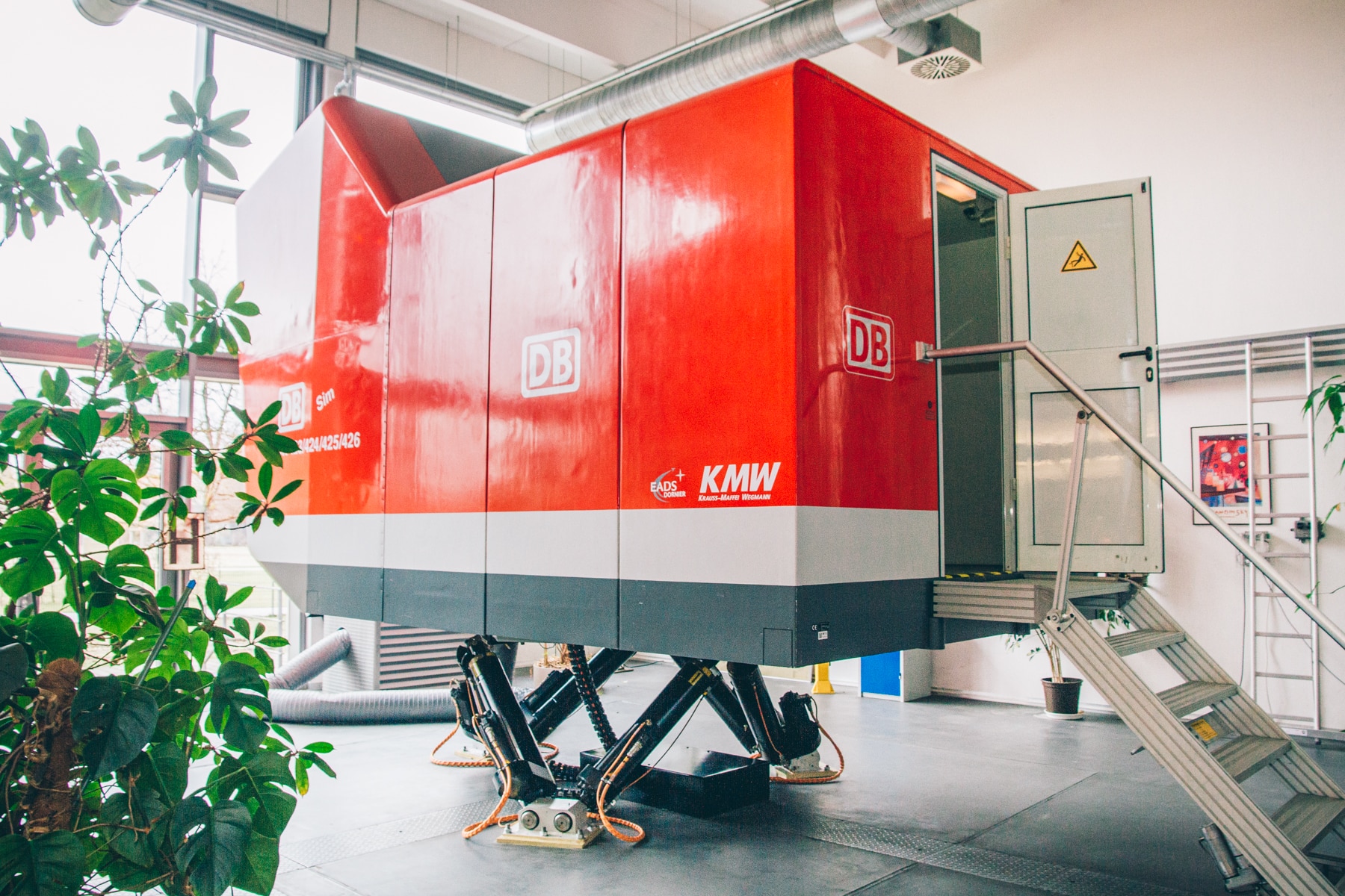 Stresstest für Lokführer:innen im DB-Simulator